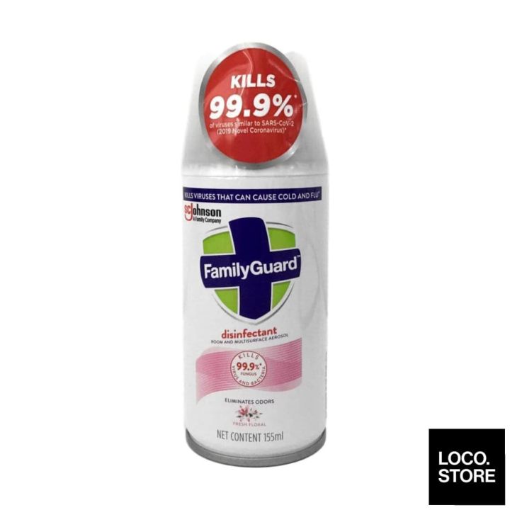 Family Guard Disinfectant Spray Fresh Floral 155ml | Lazada
