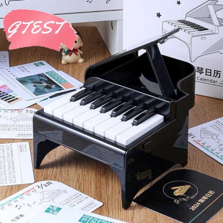 GTEST Playable Mini Piano Calendar Jay Chou Rechargeable Playable Piano ...