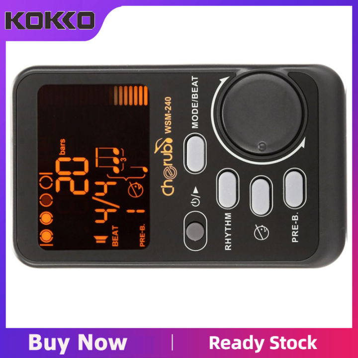 READY! Metronome Tuner Rhythm Device for Protable Drum Universal ...