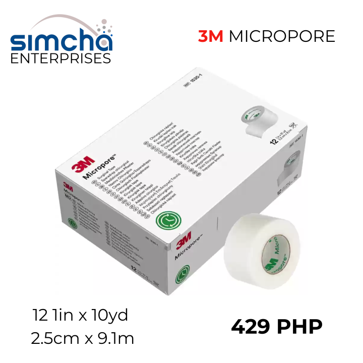 3M Adhesive Tape Micropore | Lazada