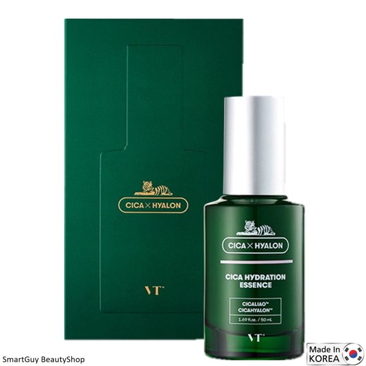 VT COSMETICS Cica X Hyalon Cica Hydration Essence 50ml เอสเซ้นต์บำรุงผิวหน้าสูตรสารสกัดจาก ...