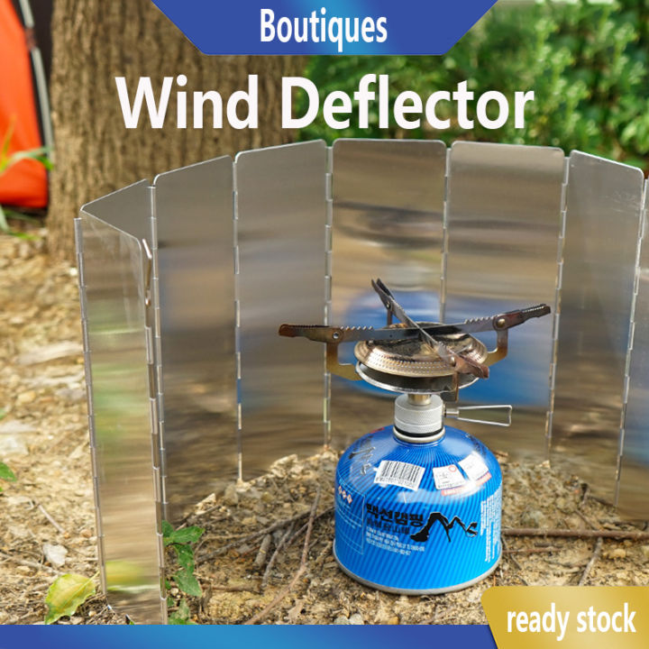 Foldable Outdoor Stove Windscreen Camping Cooking Gas Stove Wind ...