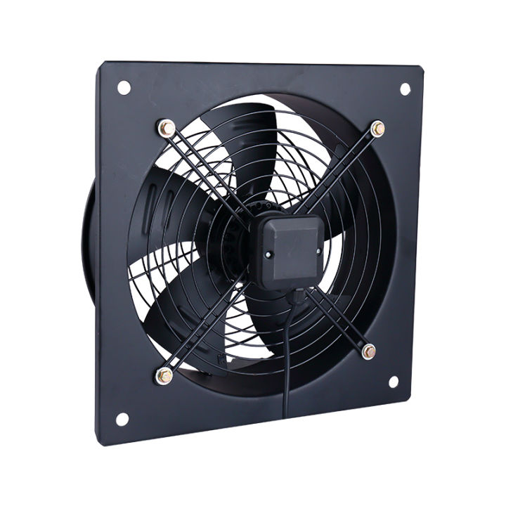 Square outer rotor axial fan 220v silent high-speed smoke exhaust fan 380v for industrial use ...