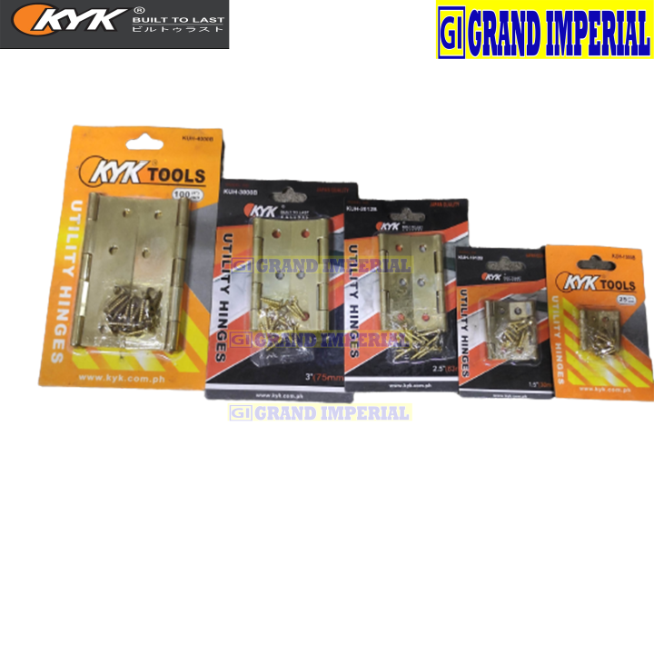 KYK Utility Hinges KUH-4000B KUH-1000B KUH-3000B KUH-1012B KUH-2012B ...