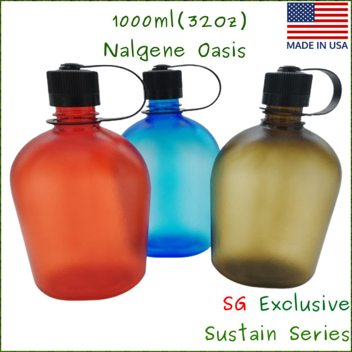 Nalgene 1l Oasis Canteen Water Bottle Sustain | Lazada Singapore