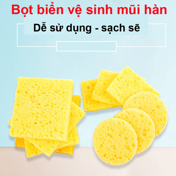 Bọt biển vệ sinh mũi hàn loại vuông/tròn/chữ nhật | Lazada.vn