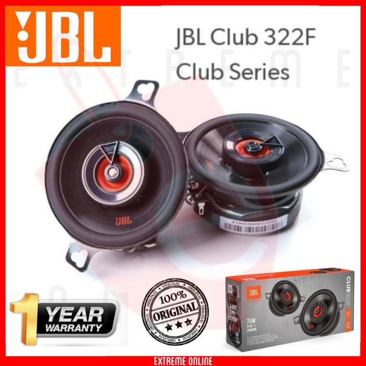 JBL Club 322F Club Series 3.5" 2-way Car Speakers (No Grille) | Lazada