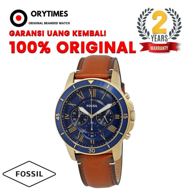 Fossil FS5268 - Jam Tangan Pria Fossil Original - Fossil FS5268 Grant ...