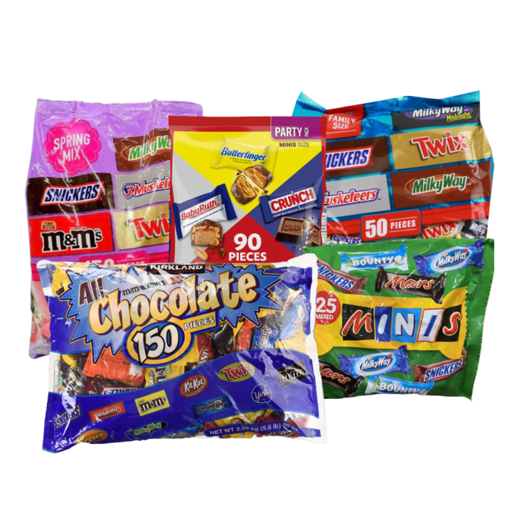 AUTHENTIC/ORIGINAL IMPORTED ASSORTED CHOCOLATES 205s 150s 90s 50s 25s ...
