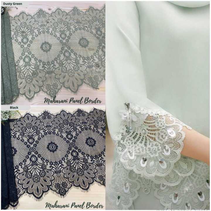 🔥RAYA EXCLUSIVE🔥PANEL LACE MAHARANI SESUAI UNTUK SEMUA JENIS FESYEN ...