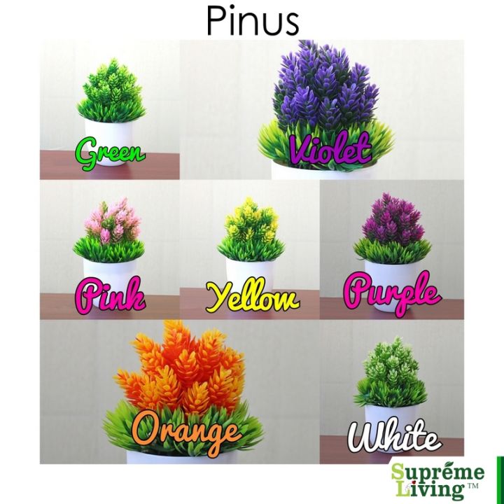 Pohon Tanaman Plastik Hiasan Dekorasi Rumah Pot - Pinus | Lazada Indonesia