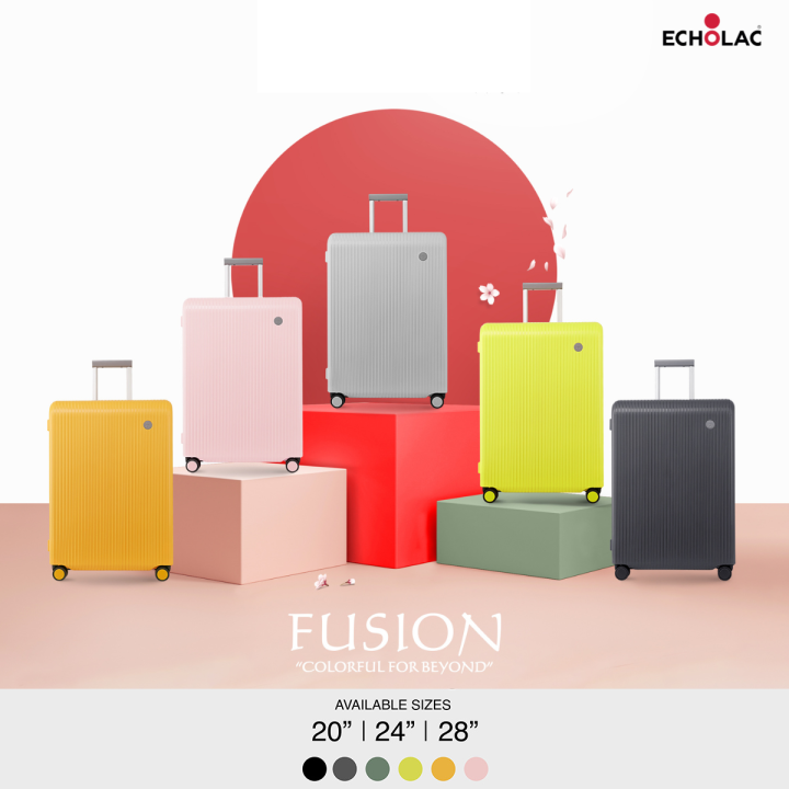 bbag bbag : Echolac กระเป๋าเดินทางแบบโครง รุ่นฟิวชั่น (Fusion PW004 ...