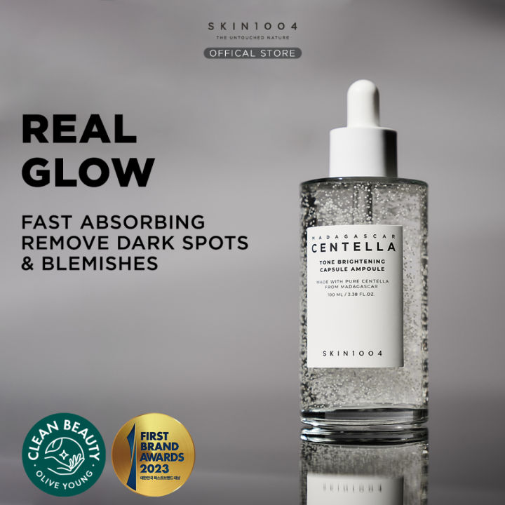 SKIN1004 Madagascar Centella Tone Brightening Capsule Ampoule 100ml ...
