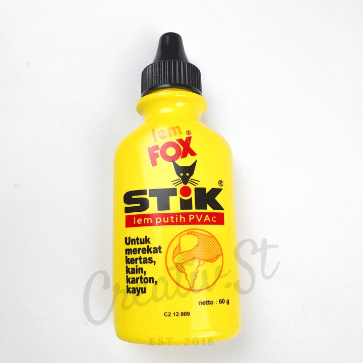 Lem Fox Stik Kuning Stick 60 Gram Glue Stick | Lazada Indonesia