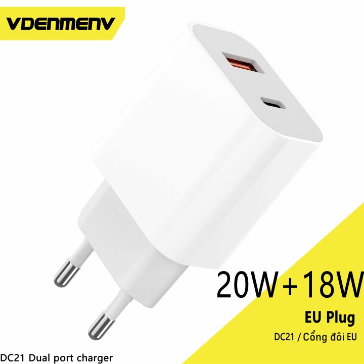 VDENMENV DC21ช่องเสียบชาร์จคู่ | Lazada.co.th