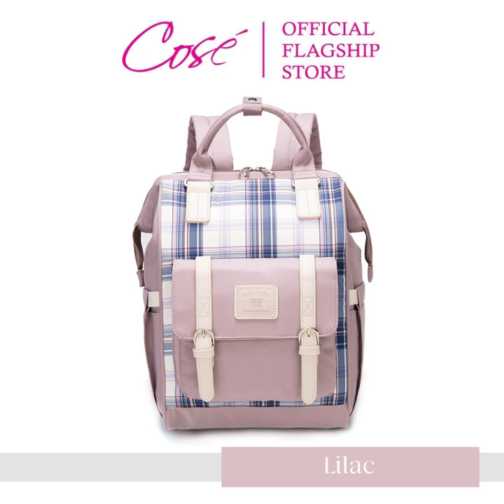 Cosé Sigrein Plaid Backpack | Lazada PH