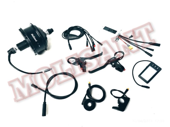 ebike kit sepeda listrik rear hub 350w 36 48v cassette bldc brushless ...