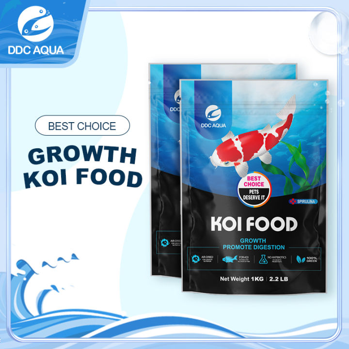 【DDC AQUA】Koi Fish Food Growth Koi Feeds 1kg | Lazada PH