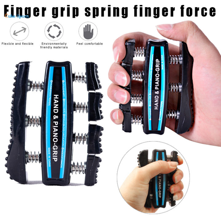 cube Hand Exerciser Finger Strengthener Hand Piano Grip Spring-Loaded ...