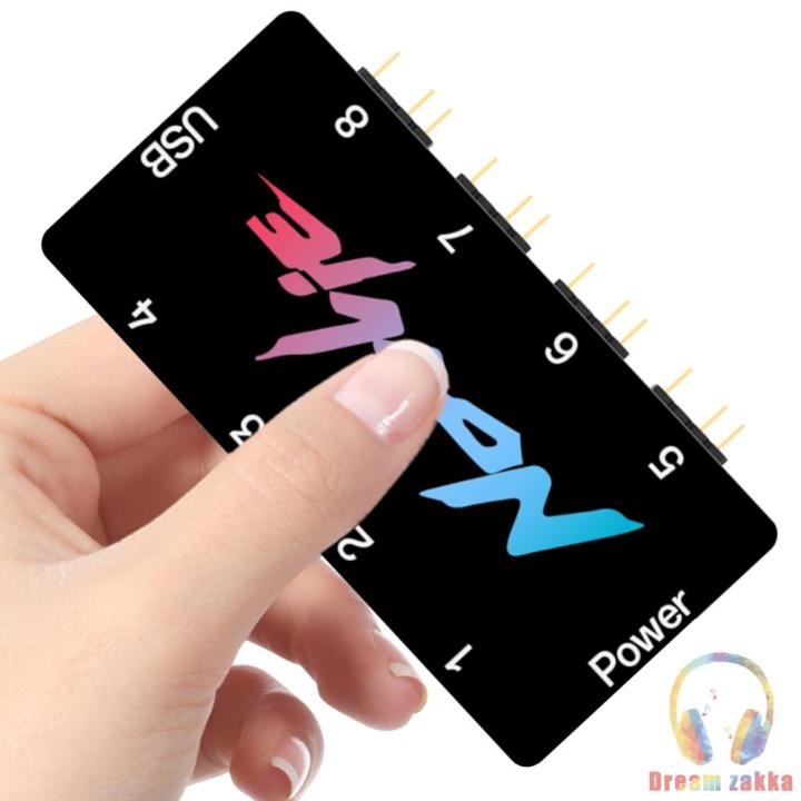 5V 3Pin Addressable ARGB Splitter Support SignalRGB OpenRGB ARGB Fan ...