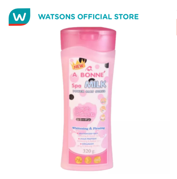 A BONNE Spa Milk Power Salt Scrub Double Collagen 320g | Lazada PH