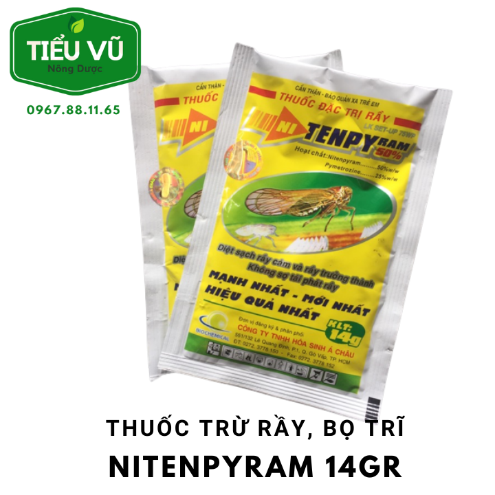 [ram vàng Á Châu] 10 gói Thuốc trừ Rầy, Bọ Trĩ Chet Ray 14gr | Lazada.vn