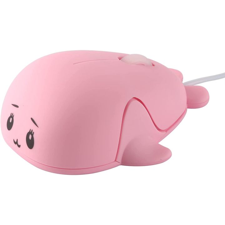 Wired Mouse Cute Animal Dolphin Shape USB Wired Mouse Optical Mice For ...