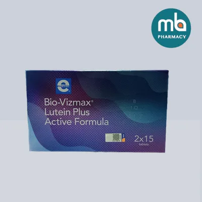 EUROBIO BIO-VIZMAX LUTEIN PLUS ACTIVE FORMULA TABLETS 30'S | Lazada