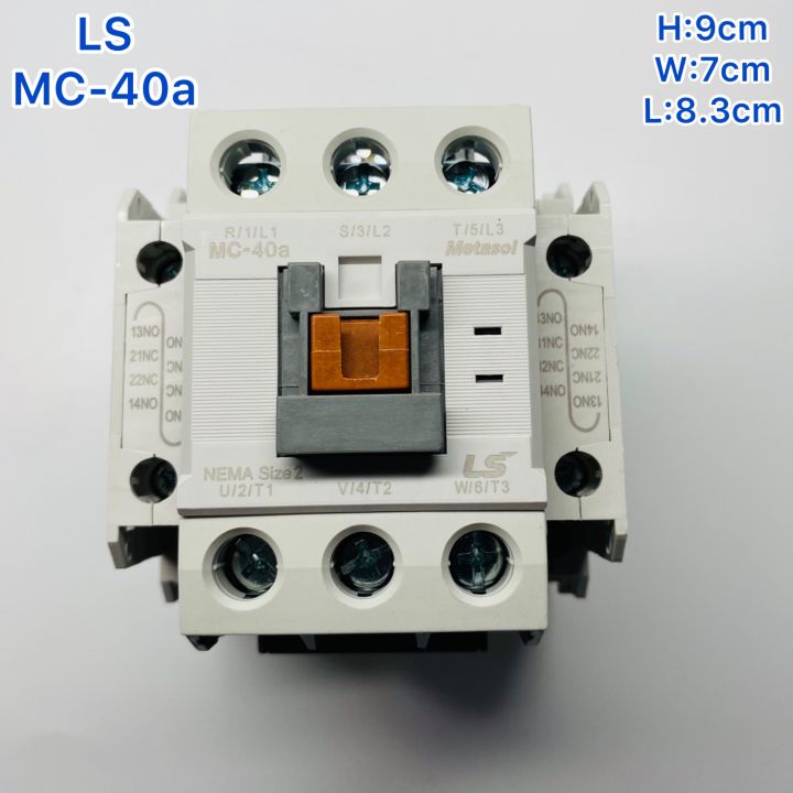 LS MC-40a Magnetic Contactor 220V AC Made in Taiwan | Lazada PH