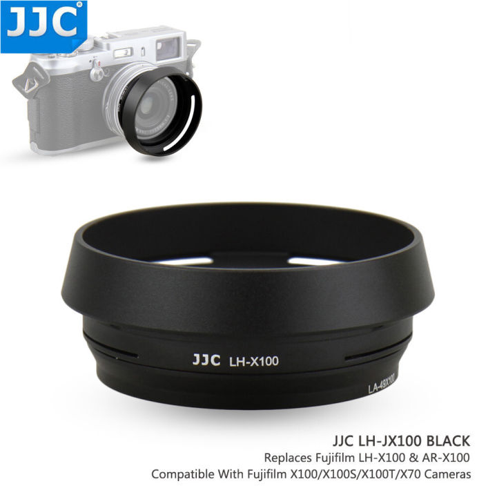 JJC 49Mm Metal Lens Hood For Fujifilm X100VI X100V X100F X100T X100S X100 X70 Replaces Fujifilm ...