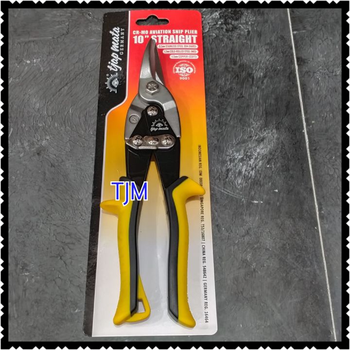 Gunting Seng 10 Inch Tjap Mata 10" Gunting Holo Baja Ringan | Lazada ...