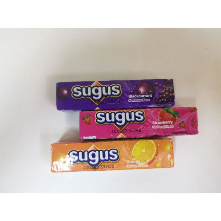 SUGUS STICK ASSORTED FLAVOUR (1stick x 30g) BLACKCURRANT/ORANGE ...