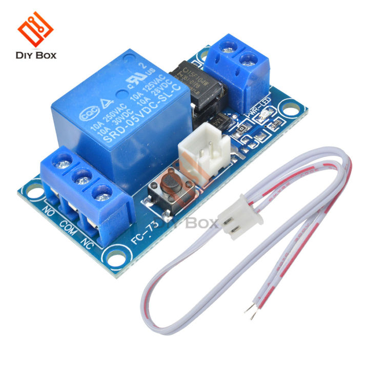 Dc 5v 12v 24v 1-Channel Latching Relay Module With Touch Bistable Switch Mcu Control One Channel ...