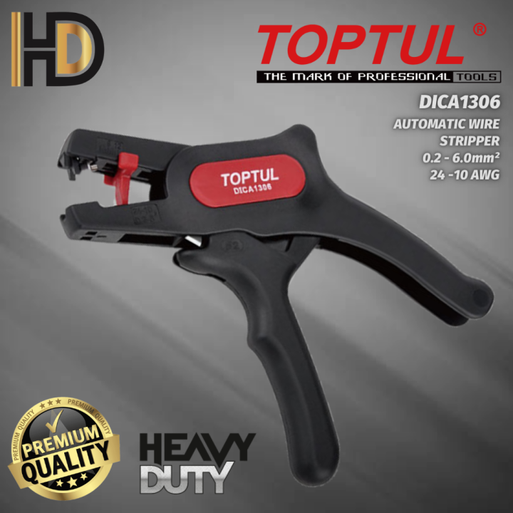 TOPTUL Automatic Wire Stripper / Heavy Duty Automatic Wire Stripper ...
