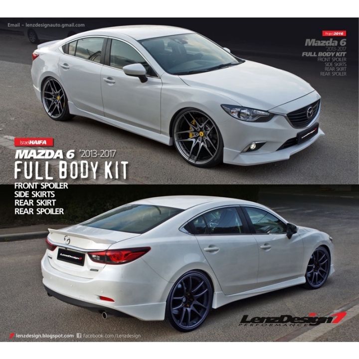 Mazda 6 2013 2014 2015 2016 2017 bodykit | Lazada