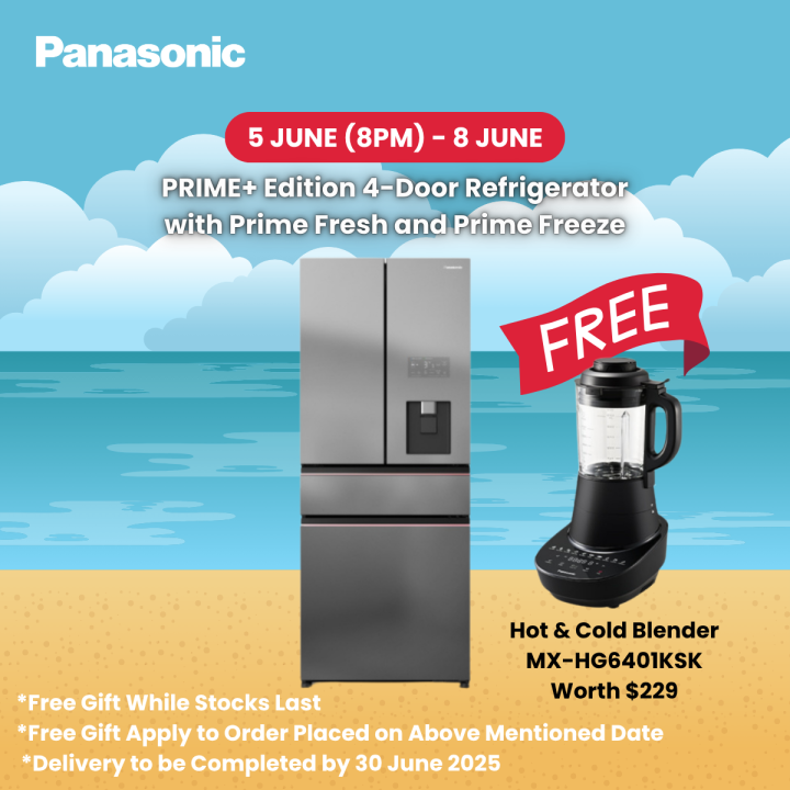Panasonic Prime+ Edition 4D Refrigerator with PrimeFresh & PrimeFreeze ...