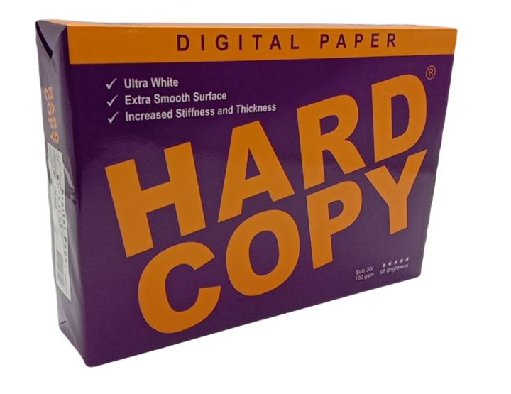 1 Ream Hard Copy 100gsm Bond Paper Digital Paper Substance 30 | Lazada PH