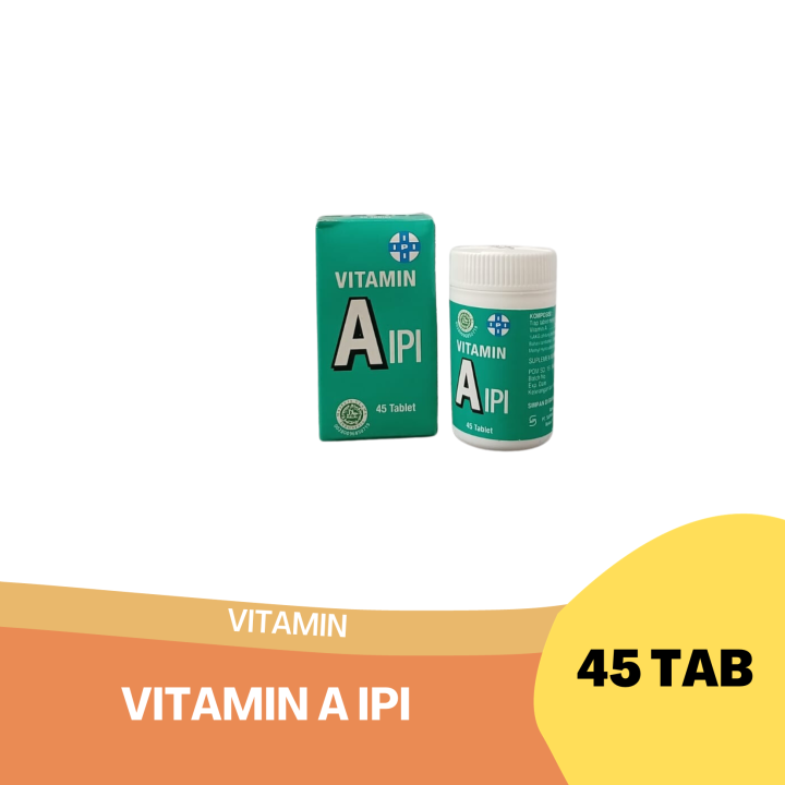 Vitamin A IPI isi 45 tab | Lazada Indonesia