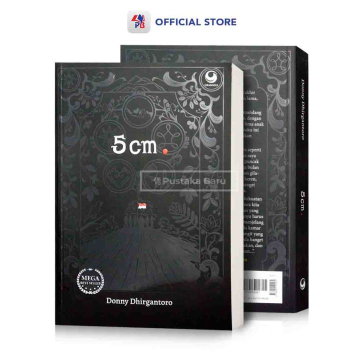 Buku Novel 5 Cm Cover 2024 / Donny Dhirgantoro / Novel Indonesia | Lazada Indonesia