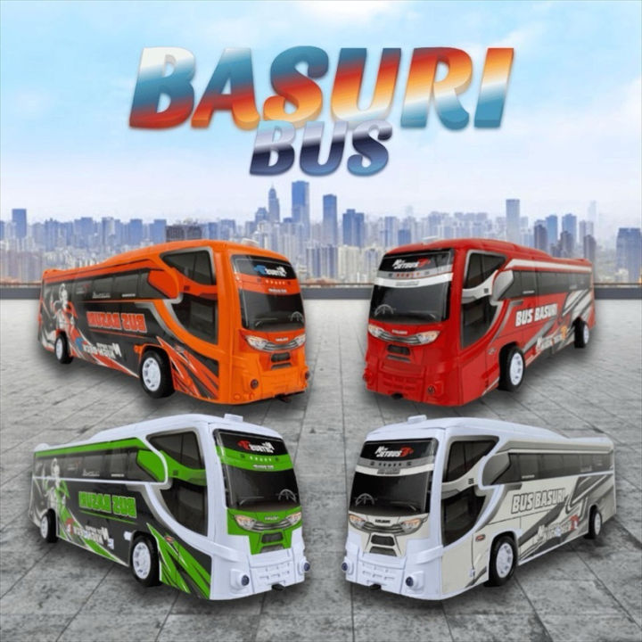 MAINAN MOBIL BUS BASURI TELOLET ADA MUSIK DAN LAMPU / MAINAN BUS BASURI ...