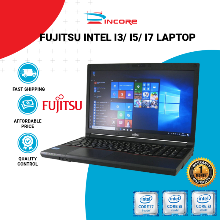 Fujitsu Laptop INTEL I3 I5 I7 1ST 2ND 3RD GEN 4TH 5TH 7TH GEN 4GB 8GB ...