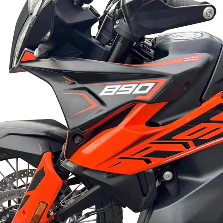 Motorbike 890 ADV Front Fairing Side Panels Wind Deflector Windscreen ...