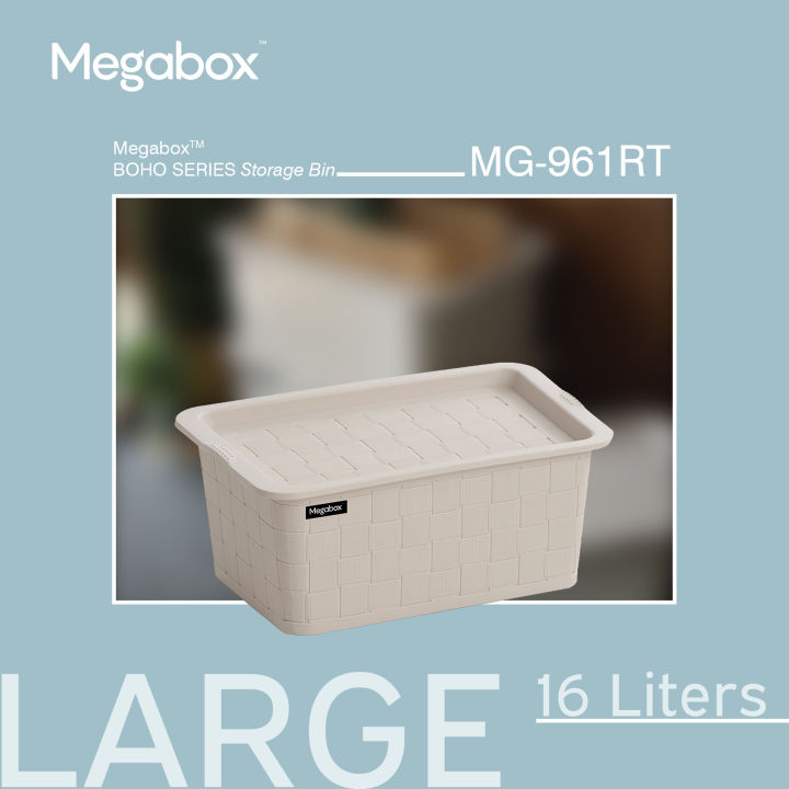 Megabox MG 961 RT Storage Bin Large BUNDLE OF 3 | Lazada PH