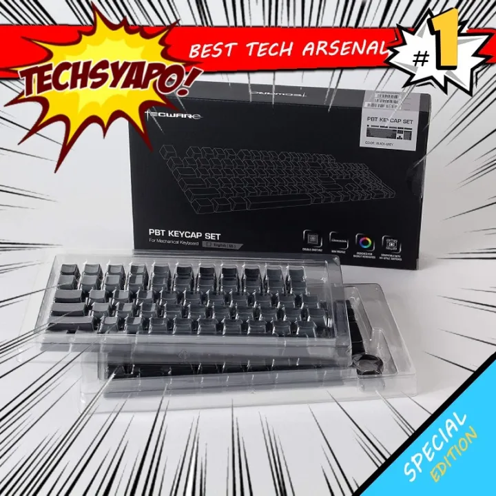 universal keyboard TECWARE PBT KEYCAPS SET FOR MECHANICAL KEYBOARD ...