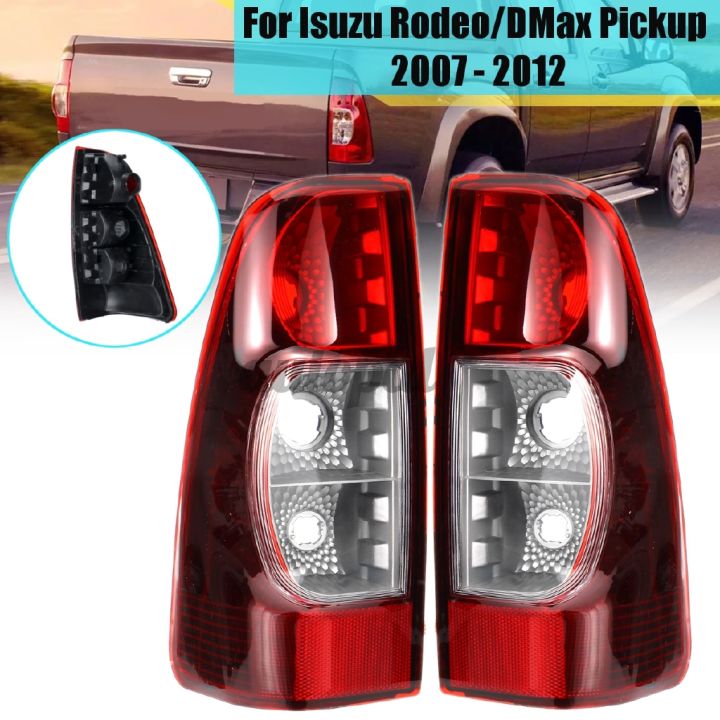 LH/RH Tail Light Lamp (Tinted) For Isuzu DMAX RA LX DX Ute 2007~2012 ...