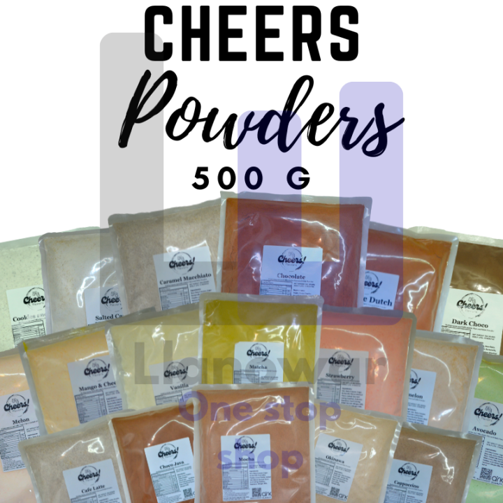 Cheers 500g Premium Powder Flavor for MilkTea, Shakes and Frappe ...