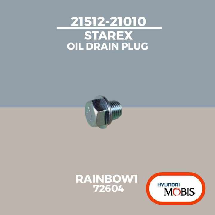 2151221010 OIL DRAIN PLUG for HYUNDAI STAREX [MOBIS ORIGINAL] Part ...