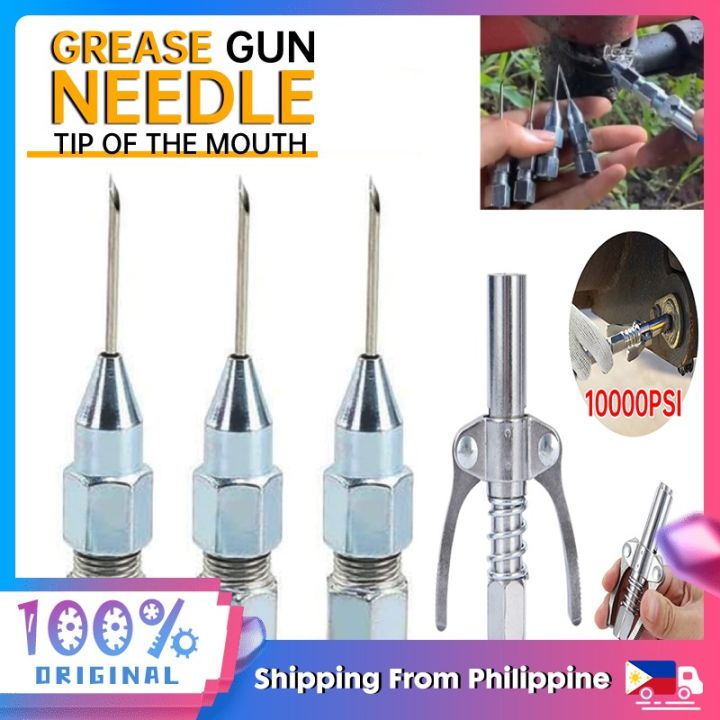 【Tunoe】9pcs/5pcs Steel Needle Nose Grease Gun Head Nozzle Adaptor 8mm ...