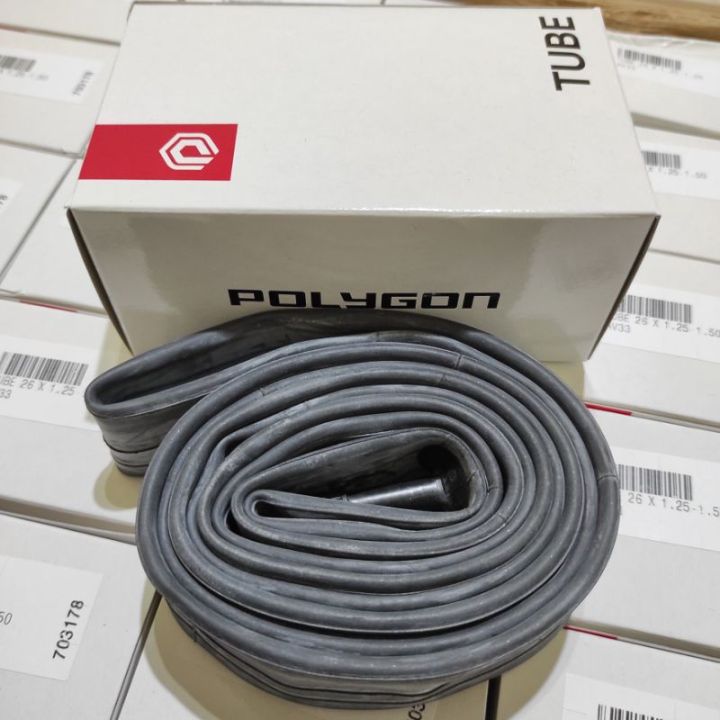 BAN DALAM SEPEDA POLYGON 26 INCH 26x1.25 BISA SAMPAI 26X1.50 ATAU 26 x 1.25 - 26 x 1.50 PENTIL ...