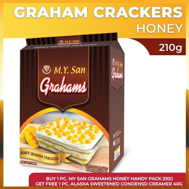 MY San Handy Pack Honey Graham 200g | Lazada PH